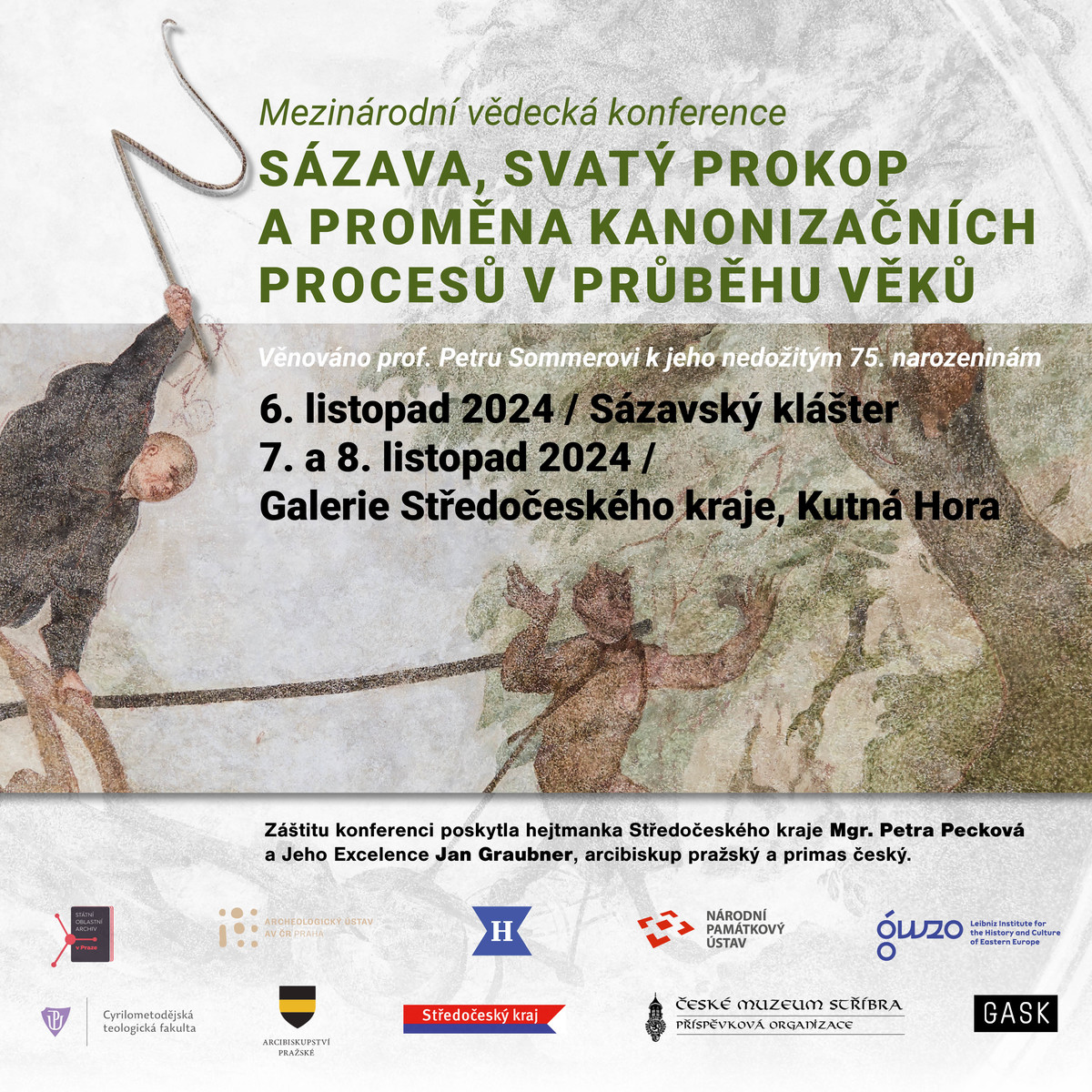 Mezinárodní konference: Sázava, sv. Prokop a proměna kanonizačních ...