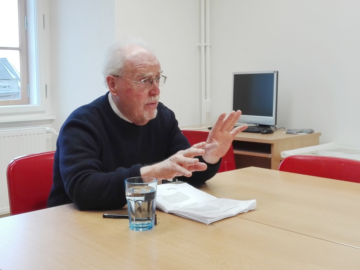 Filozof Peter McCormick přednášel na teologické fakultě ...