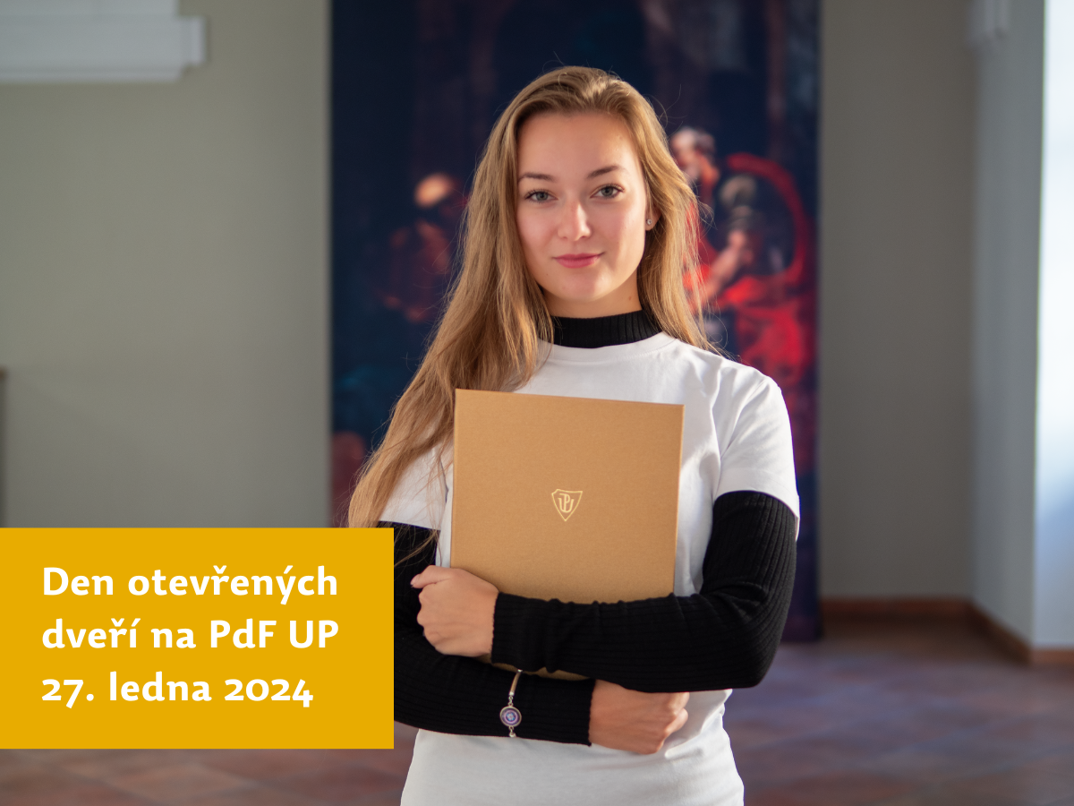 Den otevřených dveří na PdF UP – 27. ledna 2024: Pedagogická fakulta UP